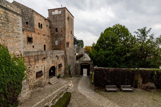 General View Monselice Castle Castello Cini Editorial Stock Photo ...