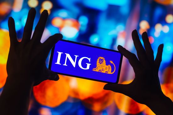 This Photo Illustration Ing Group Logo Editorial Stock Photo - Stock ...