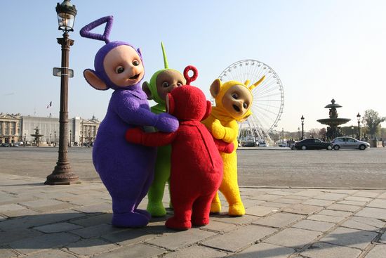 Teletubbies Tinky Winky Dipsy Laalaa Po Editorial Stock Photo - Stock ...