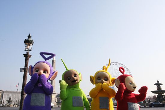 Teletubbies Tinky Winky Dipsy Laalaa Po Editorial Stock Photo - Stock ...