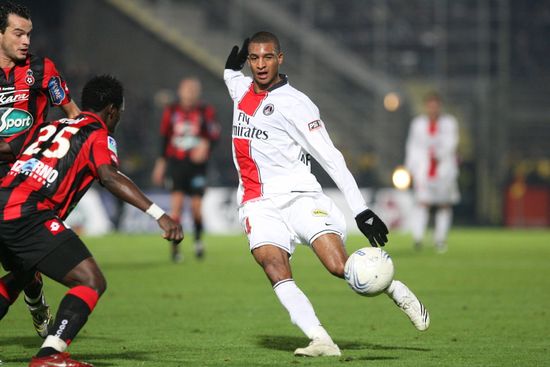 Paris St Germains David Ngog During Editorial Stock Photo - Stock Image ...