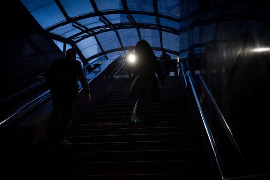 People Use Light On Their Mobile Editorial Stock Photo - Stock Image ...
