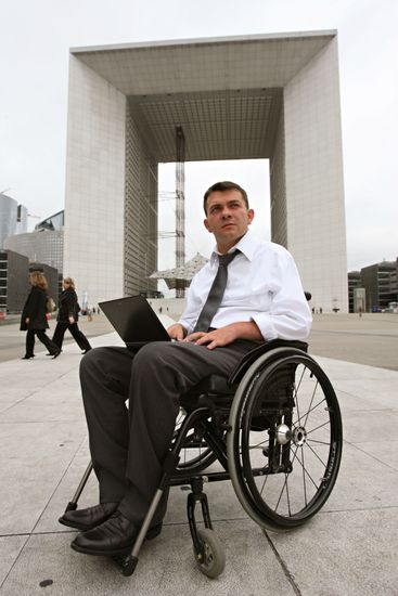Gregory Perrin Poses La Defense West Editorial Stock Photo - Stock ...