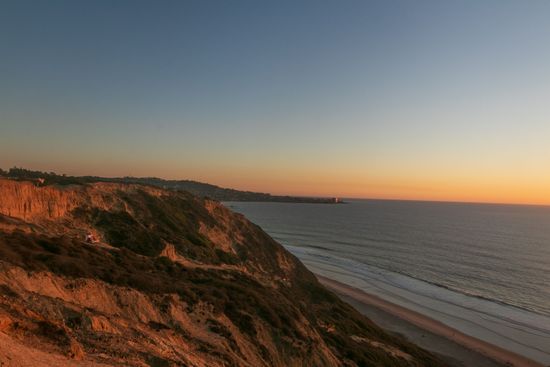 Scintillating Sunset Torrey Pines Gliderport Editorial Stock Photo ...