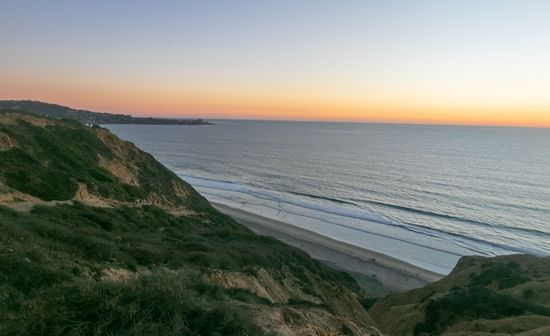 Scintillating Sunset Torrey Pines Gliderport Editorial Stock Photo ...