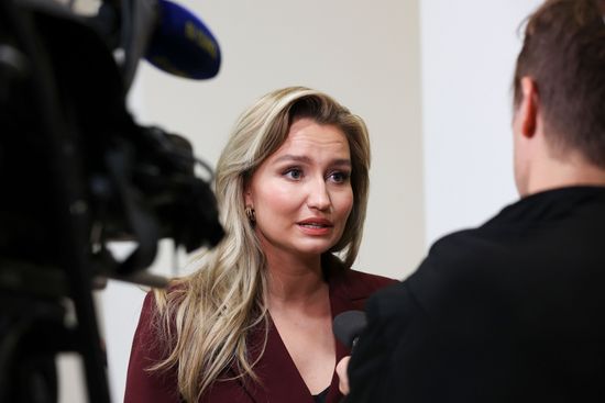 Swedens Minister Energy Ebba Busch Speaks Editorial Stock Photo - Stock ...