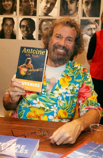 Singer Antoine Shows His New Autobiography Editorial Stock Photo ...