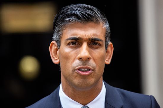 Rishi Sunak Delivers Her First Speech Editorial Stock Photo - Stock ...