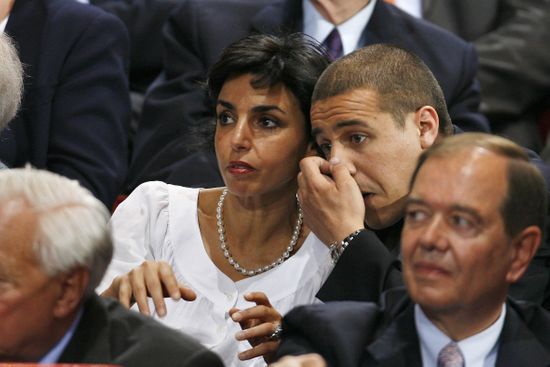 Rachida Dati Singer Faudel Seen Listening Editorial Stock Photo - Stock ...
