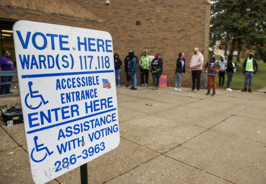 Voters Lines Early Voting Clinton Rose Editorial Stock Photo - Stock ...