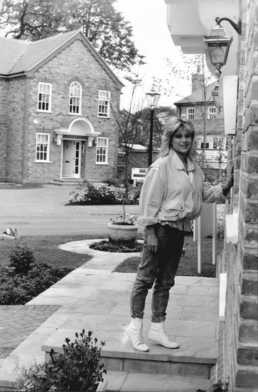 Model Samantha Fox Her New Home Editorial Stock Photo - Stock Image ...