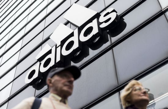 Signage On Adidas Store New York Editorial Stock Photo - Stock Image ...