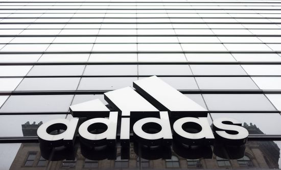 Signage On Adidas Store New York Editorial Stock Photo - Stock Image ...