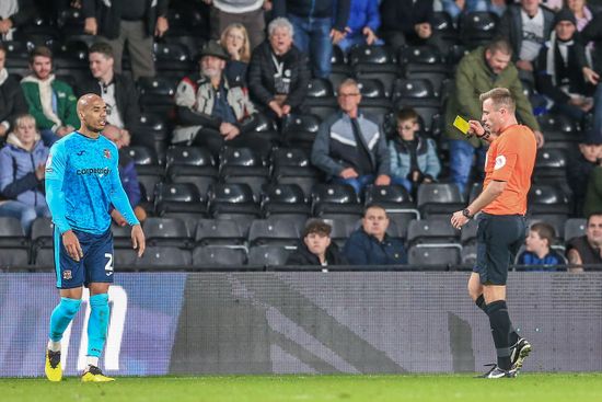 Yellow Card Shown By Referee Adam Editorial Stock Photo - Stock Image ...