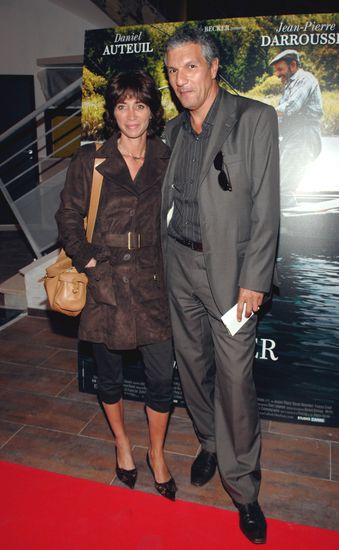Tv Anchor Rachid Arhab His Wife Editorial Stock Photo - Stock Image ...