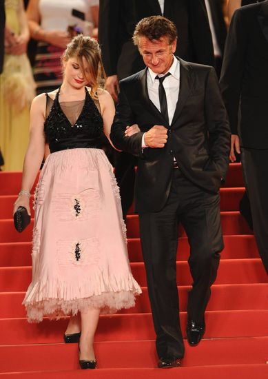 Sean Penn Eve Hewson Leaving After Editorial Stock Photo - Stock Image ...