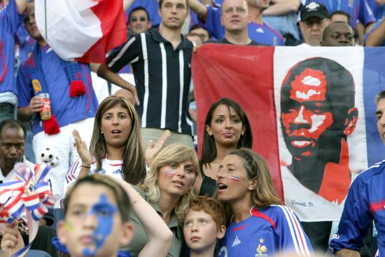 Franck Riberys Wife During World Cup Editorial Stock Photo - Stock ...