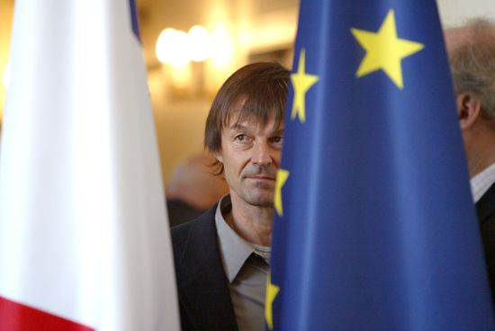 French Environmental Activist Tv Presenter Nicolas Editorial Stock ...