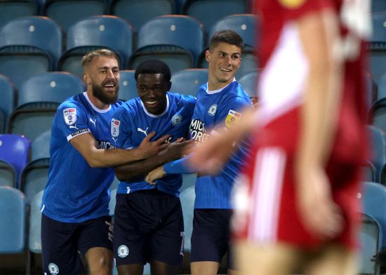 Kwame Poku Pu Congratulated After Scoring Editorial Stock Photo - Stock ...