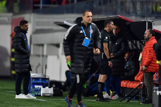 Referee Marcel Birsan Check Var Action Editorial Stock Photo - Stock ...