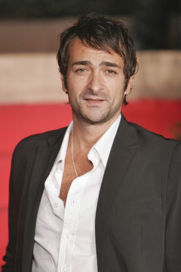 French Actor Michael Fitoussi Poses During Editorial Stock Photo ...