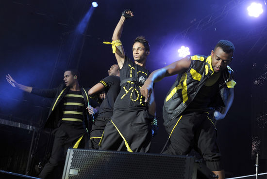 Jls Perform Alton Towers Live Editorial Stock Photo - Stock Image ...
