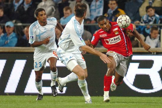 Lyons Florent Malouda During French First Editorial Stock Photo - Stock ...