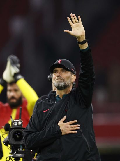 Liverpool Fc Coach Juergen Klopp Reacts Editorial Stock Photo - Stock ...
