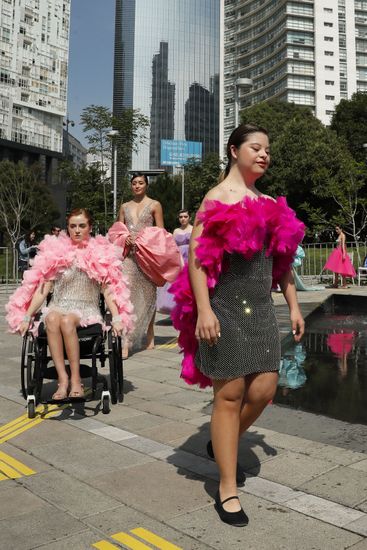 Models Wear Designs During All Inclusive Editorial Stock Photo - Stock ...