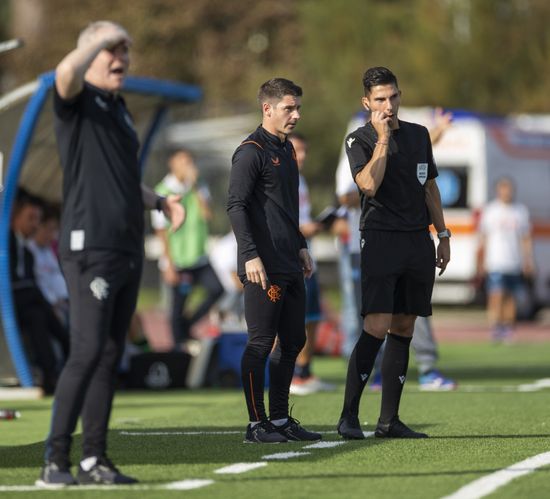 Coach Brian Gilmour During Uefa Youth Editorial Stock Photo - Stock ...