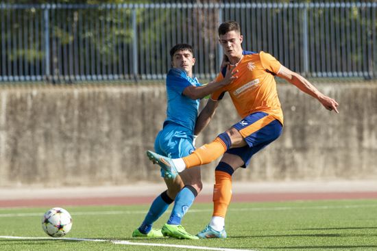 Robbie Ure Rangers Scores During Uefa Editorial Stock Photo - Stock ...