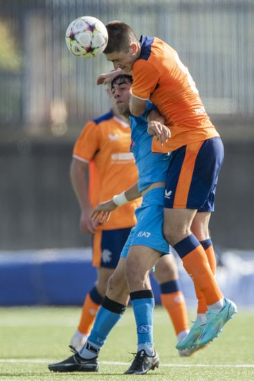 Bailey Rice Rangers Wins Header During Editorial Stock Photo - Stock ...