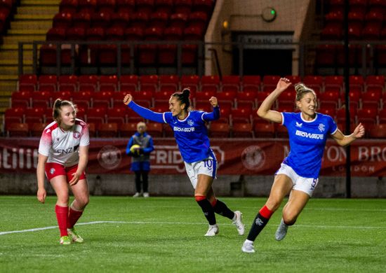 Rangers Womens Forward Kayla Mccoy Celebrates Editorial Stock Photo ...