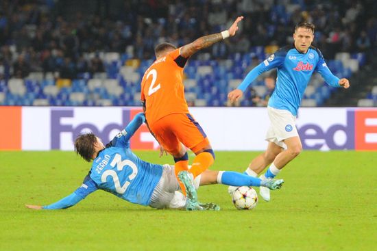 Alessio Zerbin Ssc Napoli Competes Ball Editorial Stock Photo - Stock ...