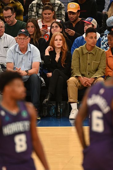 Jessica Chastain Father Michael Hastey Watch Editorial Stock Photo ...