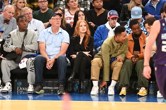 Tracy Morgan Jessica Chastain Father Michael Editorial Stock Photo ...