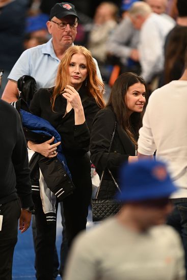 Jessica Chastain Father Michael Hastey Watch Editorial Stock Photo ...