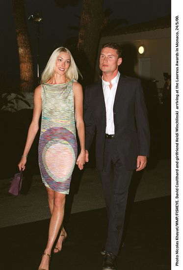 Photo Nicolas Khayatabacapress David Coulthard Girlfriend Editorial ...
