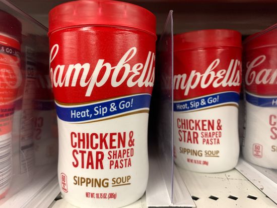 Campbell Soup Packaging Seen Shop Chicago Editorial Stock Photo - Stock ...