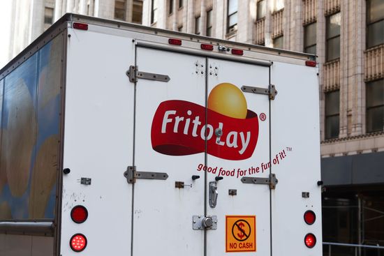 Fritolay Logo Seen On Truck Chicago Editorial Stock Photo - Stock Image ...