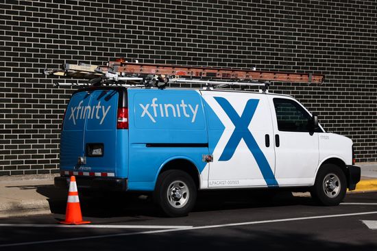 Xfinity Logo Seen On Car Chicago Editorial Stock Photo - Stock Image ...