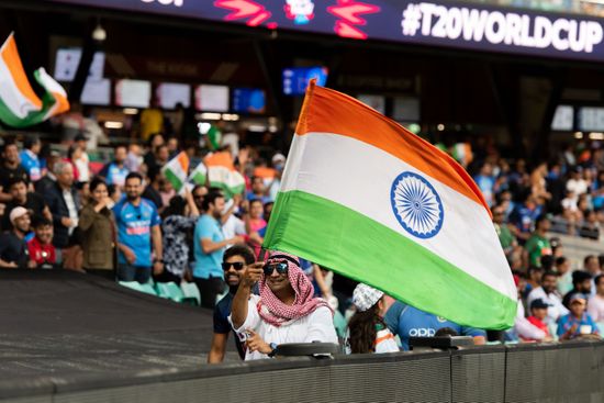 Team India Fans During Icc Mens Editorial Stock Photo - Stock Image ...