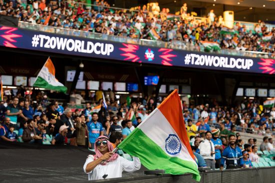 Team India Fans During Icc Mens Editorial Stock Photo - Stock Image ...