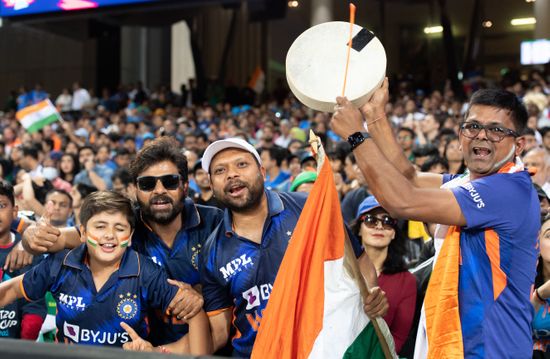 Team India Fans During Icc Mens Editorial Stock Photo - Stock Image ...