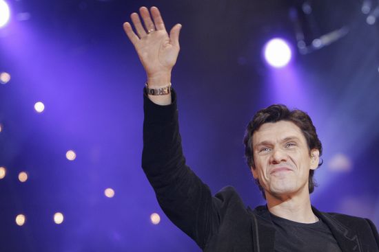 French Singer Marc Lavoine Performs Live Editorial Stock Photo - Stock ...