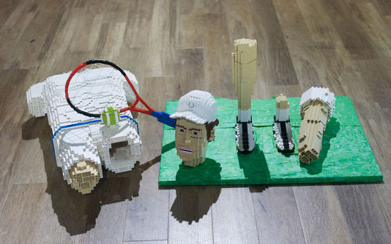 Broken Lego Model Andy Murray Editorial Stock Photo - Stock Image ...