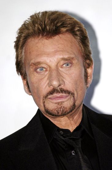 French Singer Actor Johnny Hallyday Attends Editorial Stock Photo ...