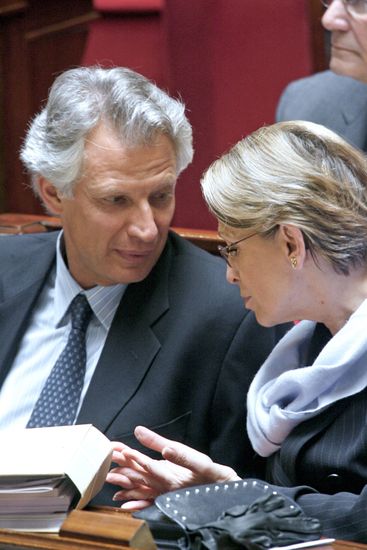 Prime Minister Dominique De Villepin Defence Editorial Stock Photo ...