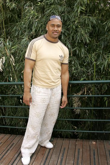 New Zealand Rugby Star Jonah Lomu Editorial Stock Photo - Stock Image ...