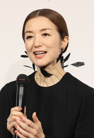 Japanese Actress Kyoka Suzuki Speaks Presentation Editorial Stock Photo ...